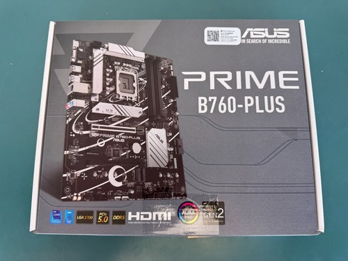 ASUS Prime B760-PLUS LGA1700 ATX DDR5 M.2 Motherboard 197105102989 | eBay