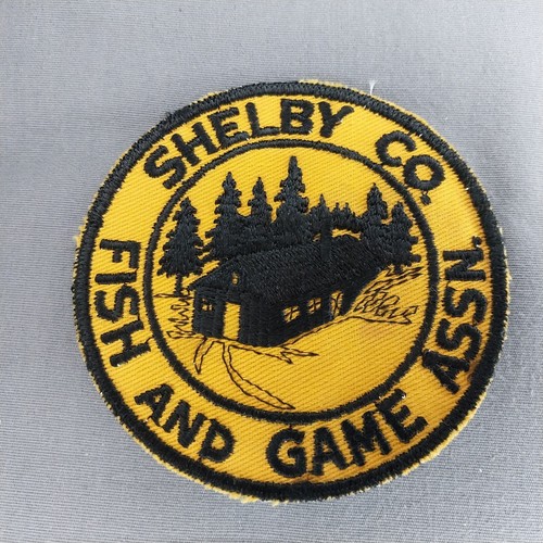 Shelby Co. Fish & Game Sidney OH Ohio Hunting Fishing 4" Round Patch | eBay