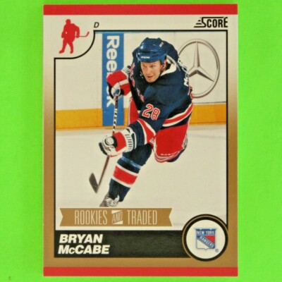 BRYAN McCABE 2010-11 ROOKIES & TRADED SCORE GOLD #581 NY Rangers | eBay