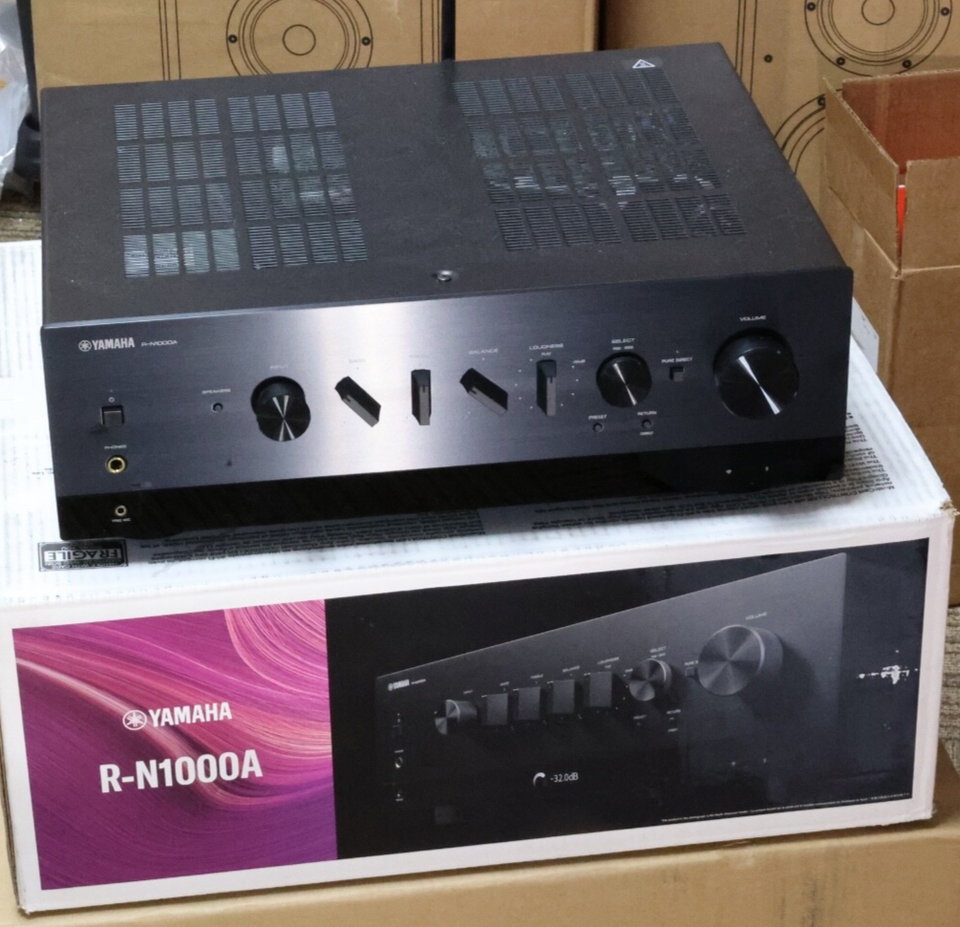 YAMAHA R-N1000A NETWORK RECEIVER BLACK - Excellent Condition | eBay