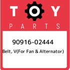 90916-02444 Toyota Belt, v(for fan & alternator) 9091602444, New ...