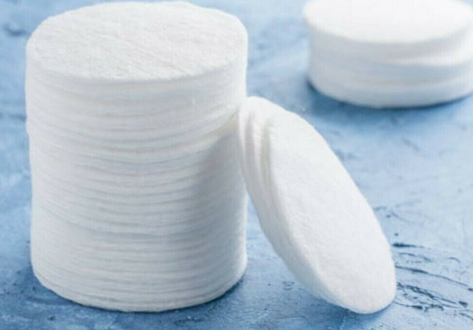 Cotton Wool Round Face Pads Make Up Nail Polish Remover Soft Lint Free ...