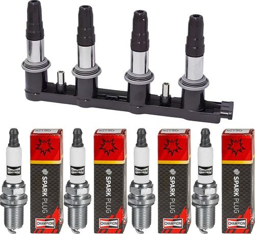ESEN SKV Zündspule + 4x CHAMPION Zündkerze für Opel Vectra C CC | eBay.de