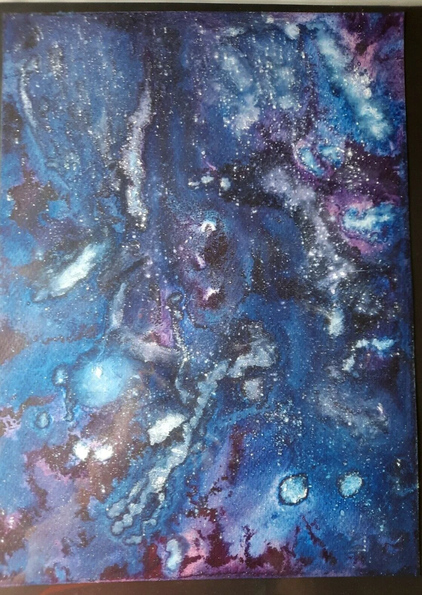 Nebula Painting Watercolor