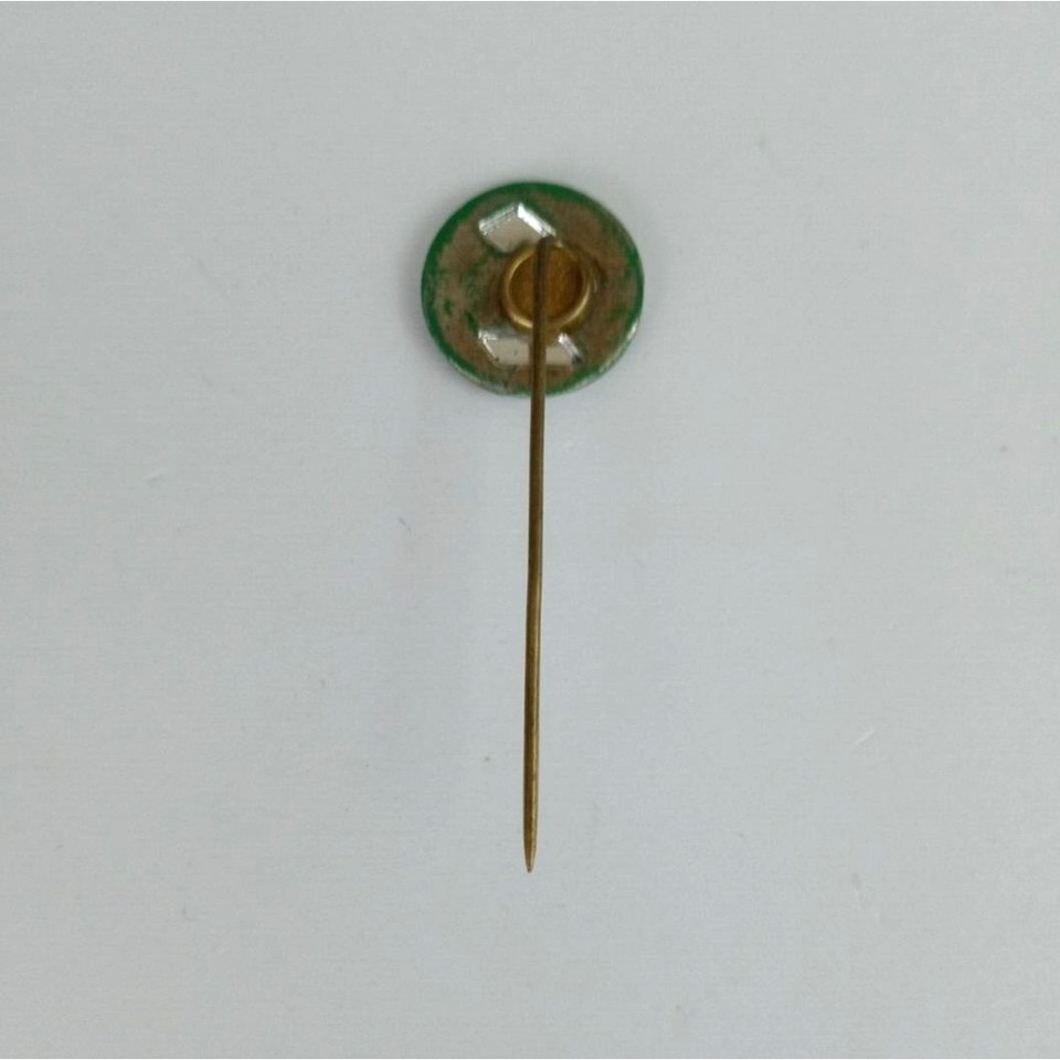 Vintage Green & Silver With L German Stick Lapel Hat Pin | eBay