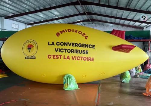 8M 26ft Giant Inflatable Advertising Blimp Flying Helium Balloon ...
