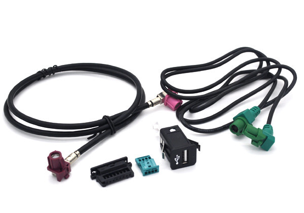 Retrofit Navigation CABLE USB idrive monitor power connector set For ...