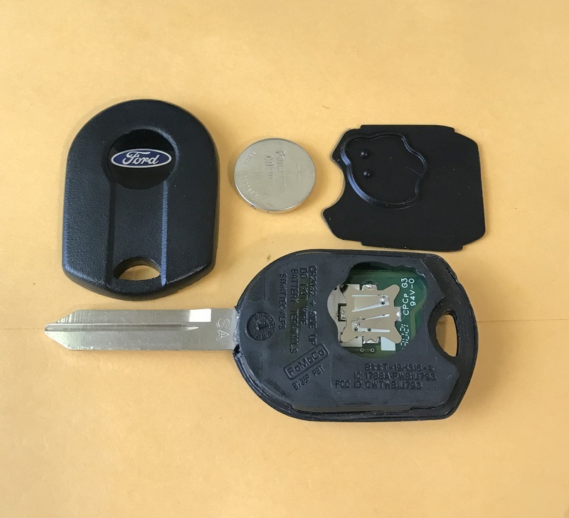 NEW OEM FORD 80 BIT SA KEYLESS REMOTE HEAD COMBO RHK FOB TRANSMITTER ...