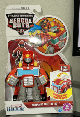 Transformers Rescue Bots - Heat Wave The Fire-Bot Action Figure ...