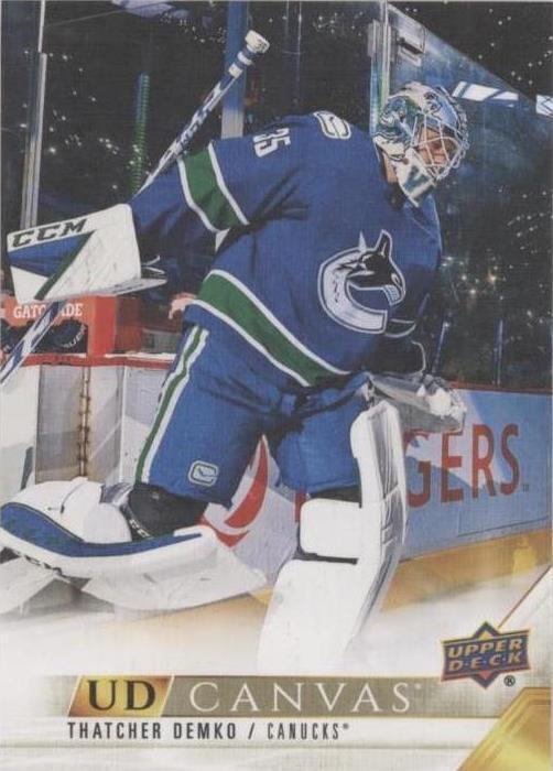 2022-23 Upper Deck Series 1 - Ud Canvas Thatcher Demko #C79 for sale ...