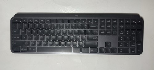 Logitech MX Keys YR0073 Black Advanced Wireless Illuminated Keyboard | eBay