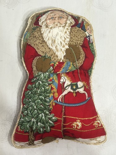 Santa Clause Throw Pillow Saint Nick Christmas Holiday Home Decor ...