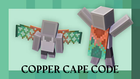Minecraft Copper Cape - Digital Code – (Fast Delivery ) - Java & Bedrock Edition | eBay