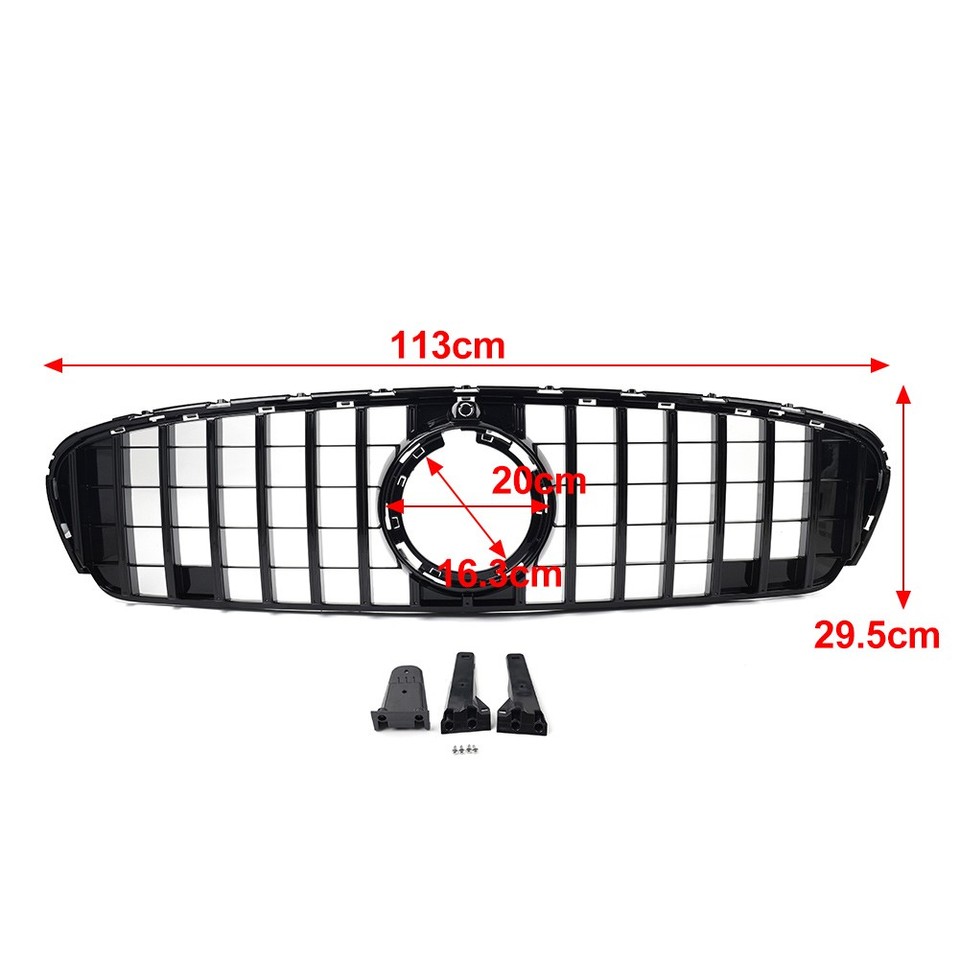 For Benz GLC Class W253 X253 Sport Model 2020-2022 GTR Style Front ...