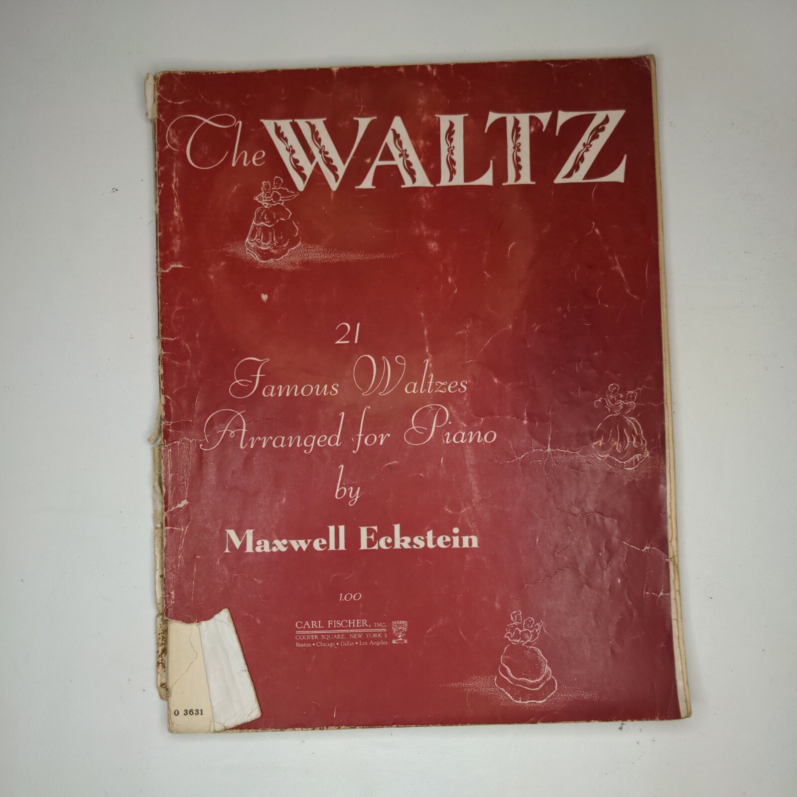 The Waltz 21 Famous Waltzes for Piano Maxwell Eckstein Carl Fischer ...