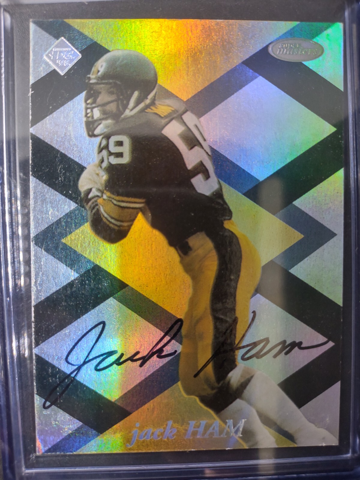 1998 Edge Jack Ham Autograph Sm32 258/2000 Pittsburgh Steelers Hot 🔥 | eBay