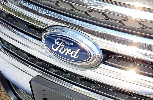 1 Ford 9" Front Grille Emblem F150 Ranger Grill Black Badge Sign Symbol ...