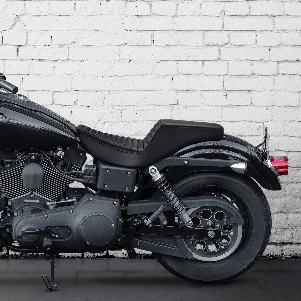 Driver & Passenger Seat Fit For Harley Dyna Low Rider Super Glide FXD 1996-2003 | eBay