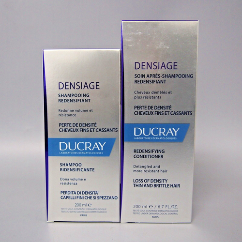 DUO Ducray Densiage Redensifying Shampoo & Conditioner 200ml / 6.7oz | eBay