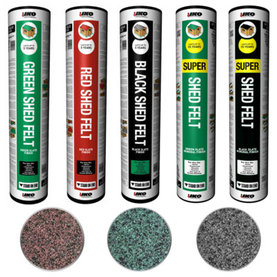 IKO Shed Felt | Standard Grade & Super Felt | Garden Roofing Bitumen ...