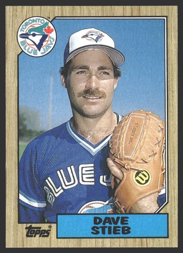 Dave Stieb #90 1987 Topps Toronto Blue Jays | eBay