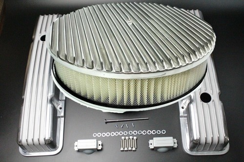 Small Block Chevy SBC 283-400 Engine Dress Up Kit Air cleaner &Short ...