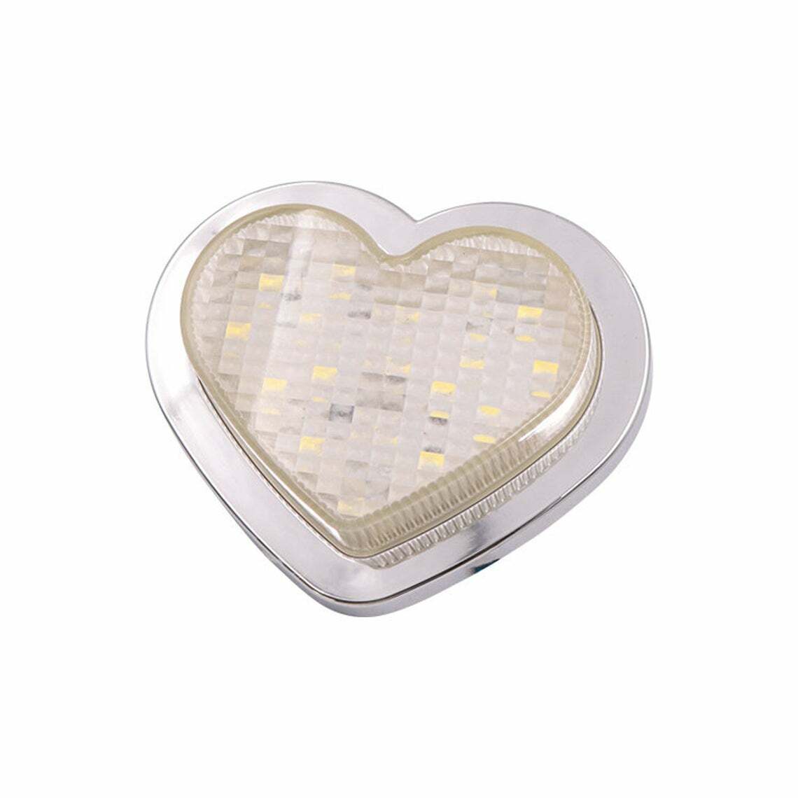 1PCS Clear Heart Shaped Side Marker / Accessory / LED Light / Turn ...