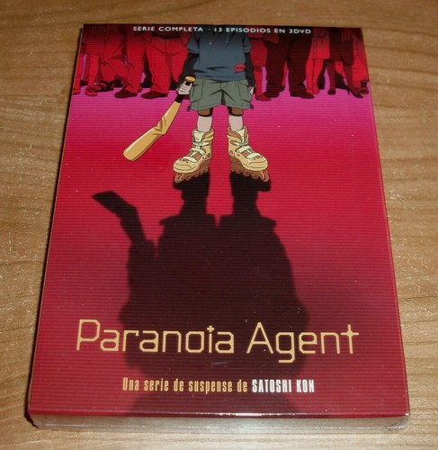 Paranoia Agent Series Complete 3 DVD 13 Episodes New Sealed (Sleeveless ...