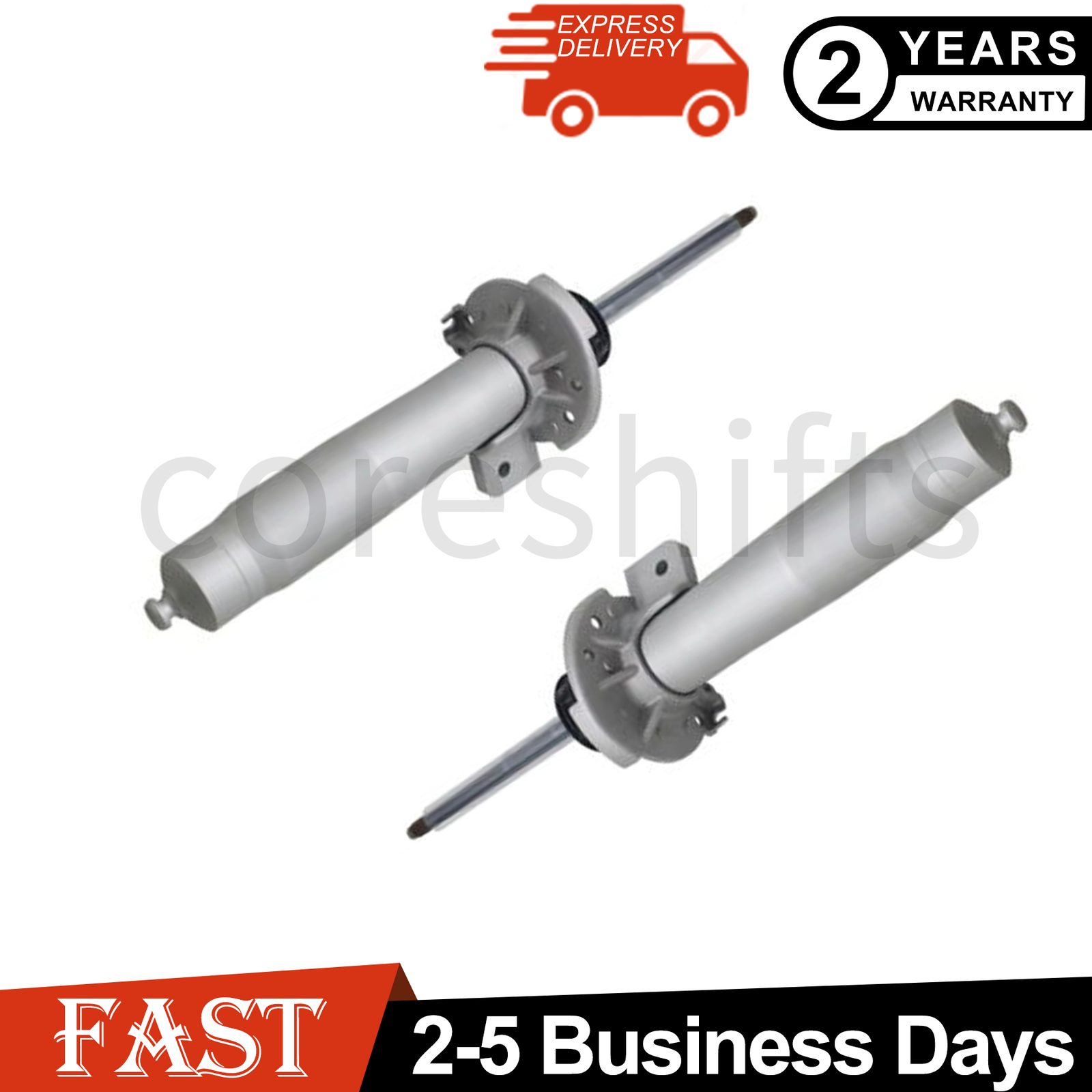 Pair Front Shock Absorber Struts EDC For BMW M3 M4 F80 F82 F83 Base ...