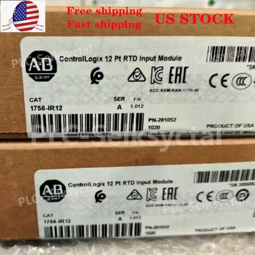NEW Allen-Bradley 1756-IR12 /A ControlLogix Non-Isolated RTD Input ...