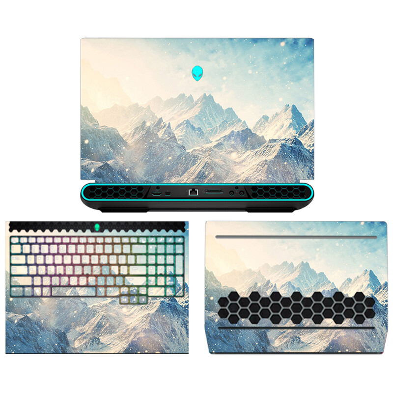 Dazzle Vinyl Stickers Skin for Alienware X17 M18X M17 R2 R3 R4 R5 AREA ...