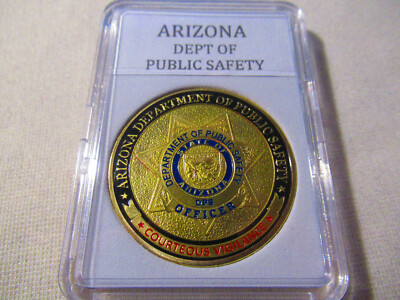 ARIZONA DEPT OF PUBLIC SAFETY Challenge Coin | eBay