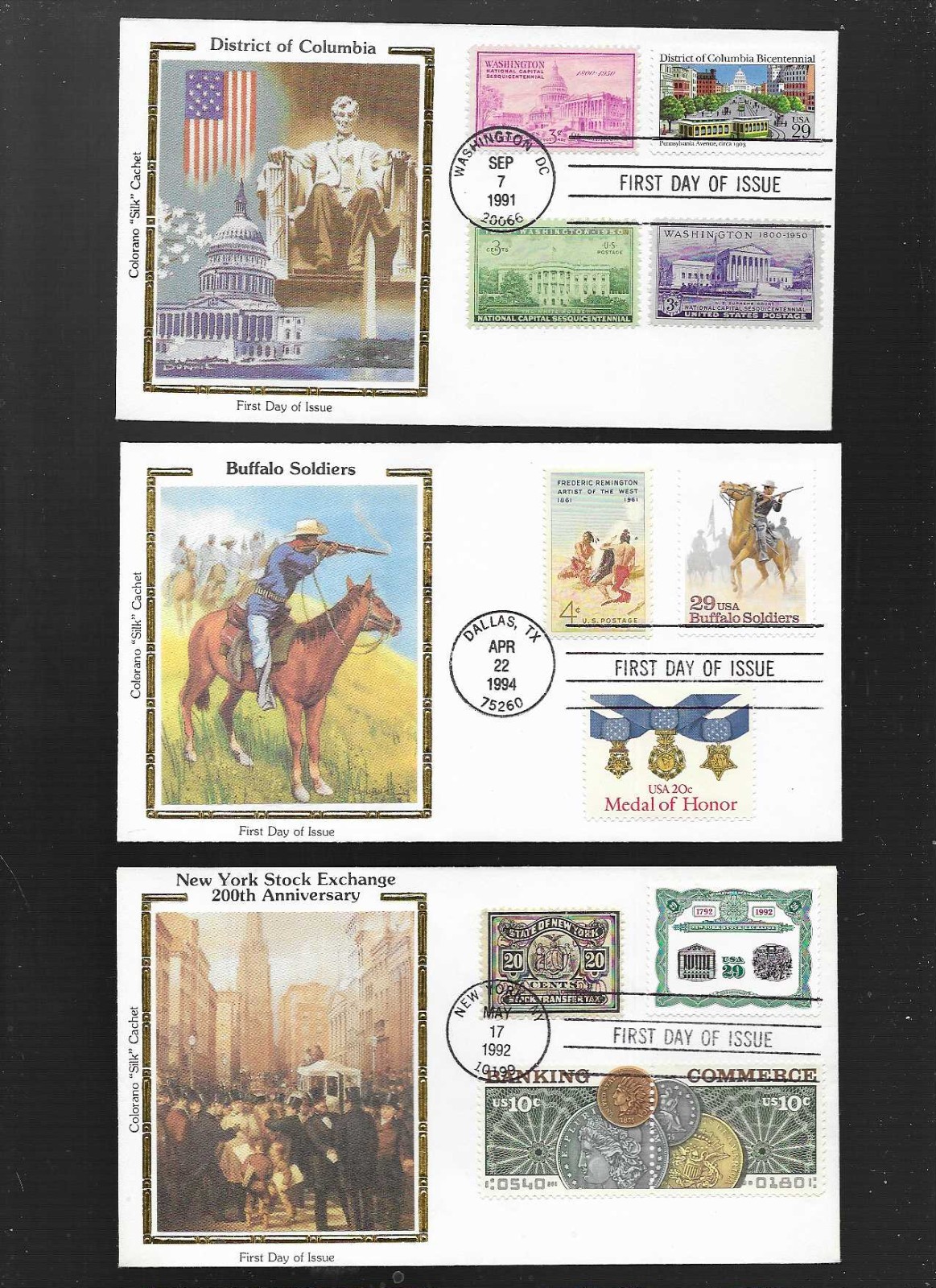 US FDC FIRST DAY COVERS COLLECTION WITH COMBO LOT OF 23 BY COLORANO ...
