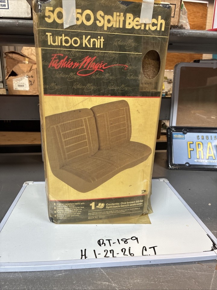 Elegant 50/50 Split Bench Cover, Tan Style 142116, Heavy Duty Seat ...