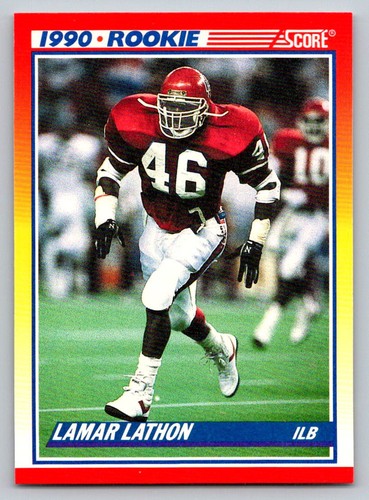 1990 Score #631 Lamar Lathon Rookie Card Houston Cougars | eBay