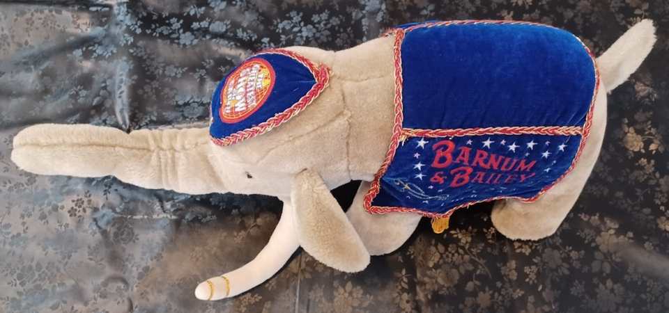 Ringling Bros. and Barnum & Bailey Plush Circus Elephant - 130th ...