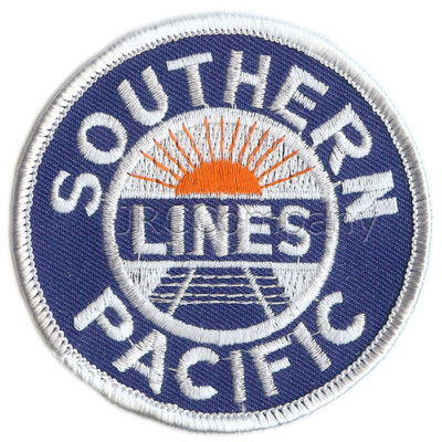 LARGE-SP Southern Pacific Lines embroidered patch | eBay