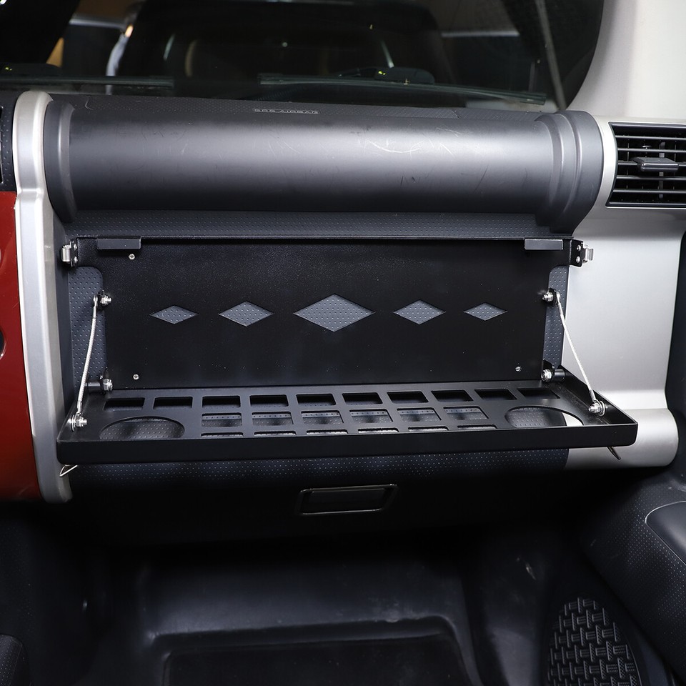 Passenger Dash Foldable Storage Shelf Molle Panel Fits Toyota FJ ...
