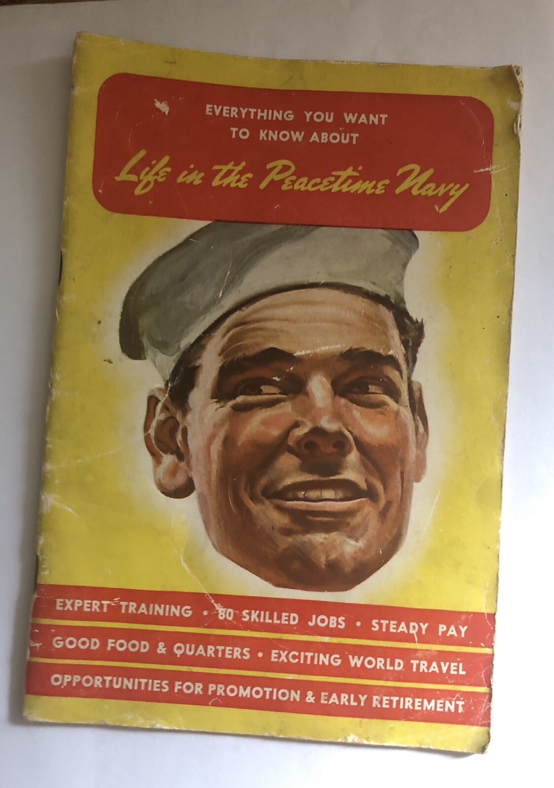 Vtg US Military Army Navy - Recruitment Pamphlet - "Life in the ...