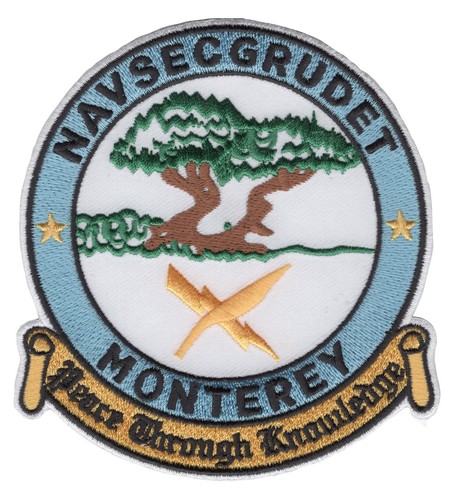 NSGD Monterey Naval Security Group Detachment Patch | eBay