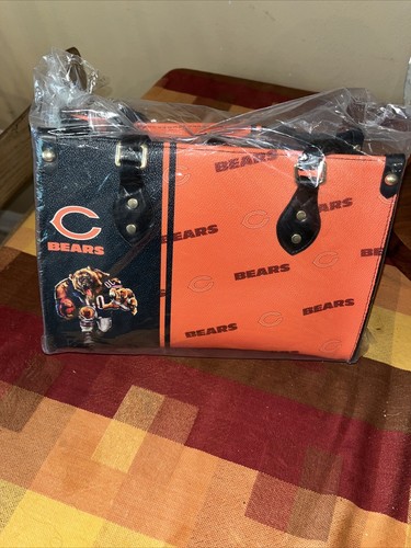 New Vintage Chicago Bears NFL Tote Bag With Logo Purse | eBay