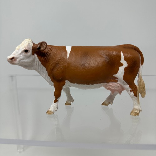 Schleich Simmental Cow Figure Dairy Farm Animal 2008 | eBay