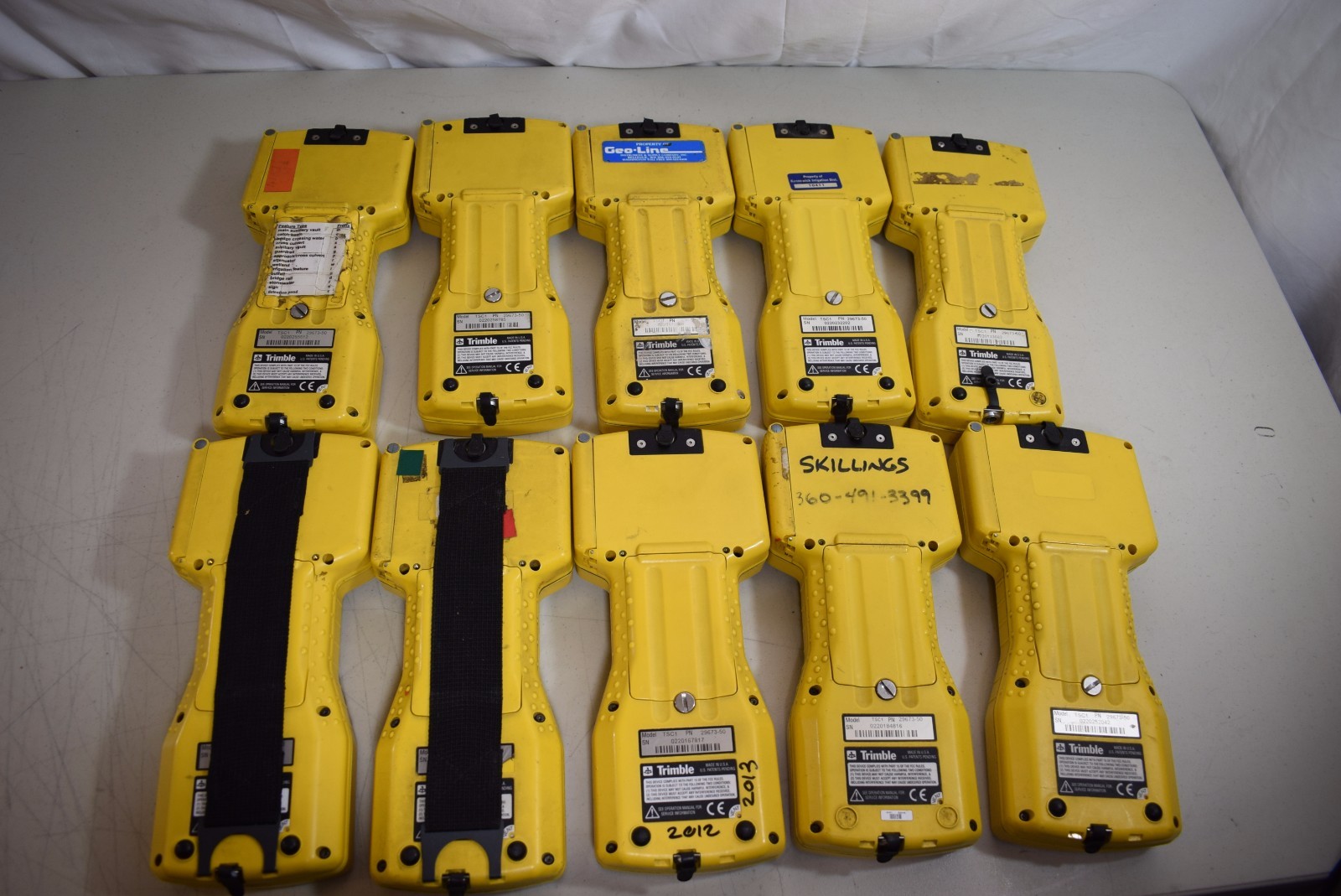 Trimble TSC1 29673-50 Lot of 13 For Parts | eBay