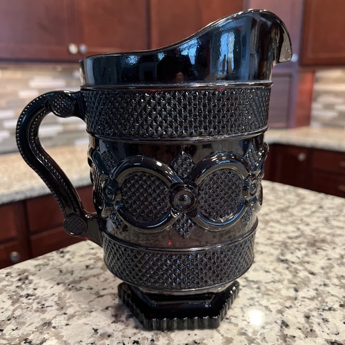 Avon Deep Ruby Red 1876 Cape Cod Collection Glass 2 QT Pitcher with ...