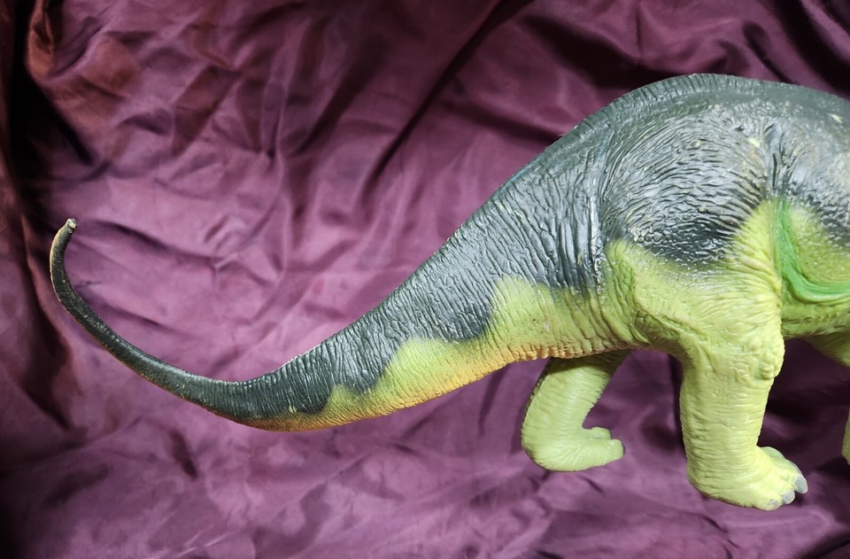 1988 Carnegie Collection Safari Ltd Apatosaurus Vintage Educational 17 ...