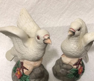 A Pair Of Porcelain Doves, Excellent Gift For Peace And Love For All ...