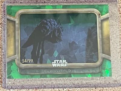 Creatures of the Deep Green /99 2024 Topps Sapphire Star Wars Phantom ...