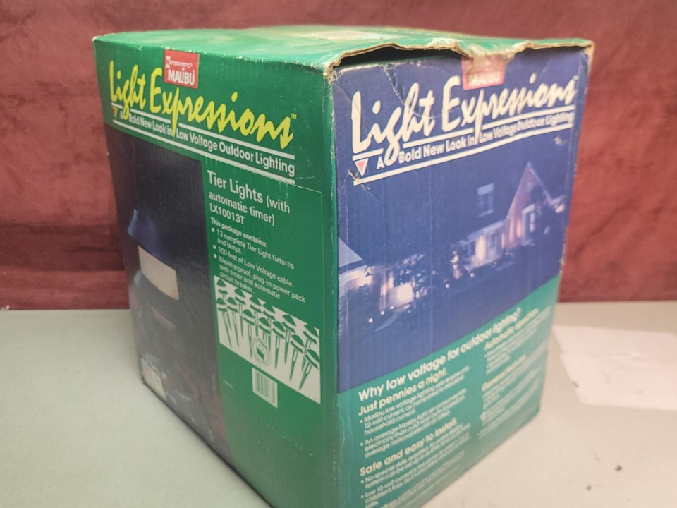 Intermatic Malibu Light Expressions 13 Tier Wired Outdoor Lights w ...