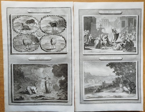 Daniel Jonas 4 Prints - Large Bible Engraving Mortier - 1700 | eBay