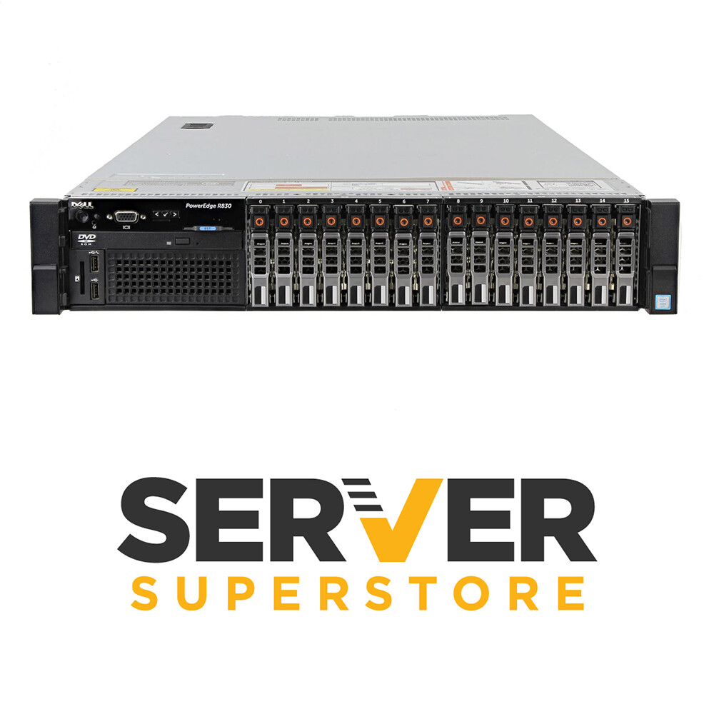 Dell PowerEdge R830 Server 4x E5-4650 V4=56 Cores | H730P | 128GB | 2x ...